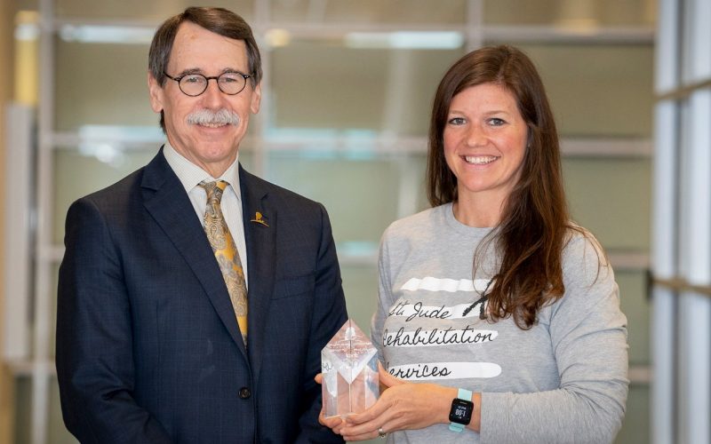 Physical therapist grateful for her colleagues, opportunities after ...