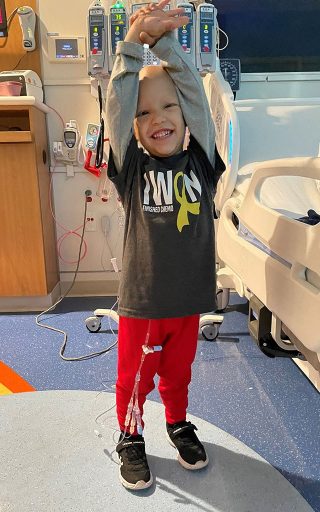 St. Jude patient Beckett reunited with family in time for Thanksgiving ...