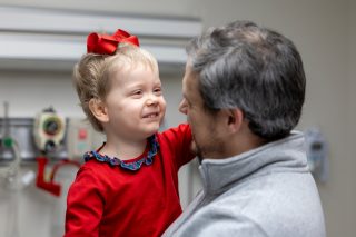 Often dressed like her St. Jude doctor, Maizy faces leukemia with ...
