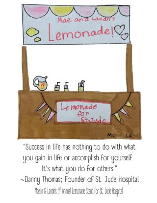 Two sweet girls are turning lemonade into a stand for hope - St. Jude Inspire | St. Jude ...