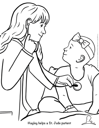 hayley coloring pages