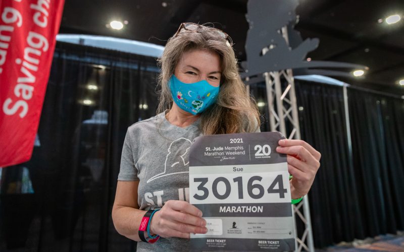 We're grateful for: Sue Kessler, a marathoner with a huge heart for St ...