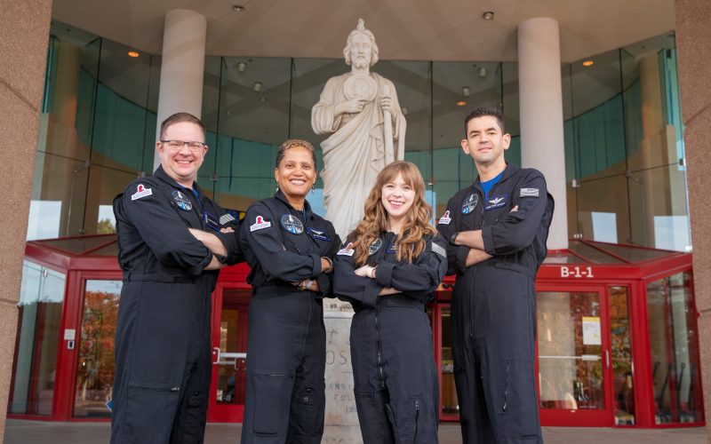 Inspiration4 crew visits St. Jude campus - St. Jude Inspire | St. Jude ...