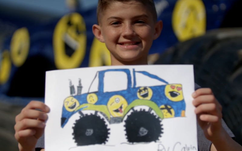 St. Jude and Monster Jam put a smile on Calvin’s face - St. Jude ...