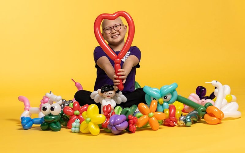St. Jude patient offers her own balloon art to everyone she meets - St ...