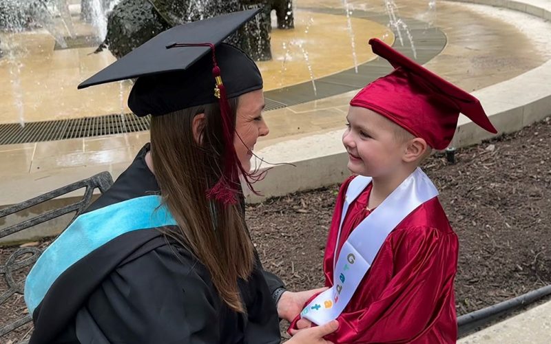 Daughter and mom celebrate graduation together at St. Jude - St. Jude Inspire | St. Jude ...