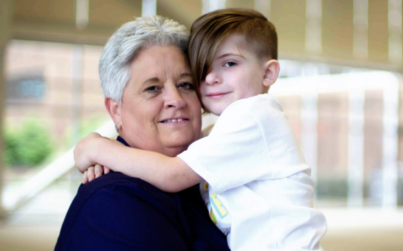 St. Jude patient Riley honored as Purple Eagle patient - St. Jude ...