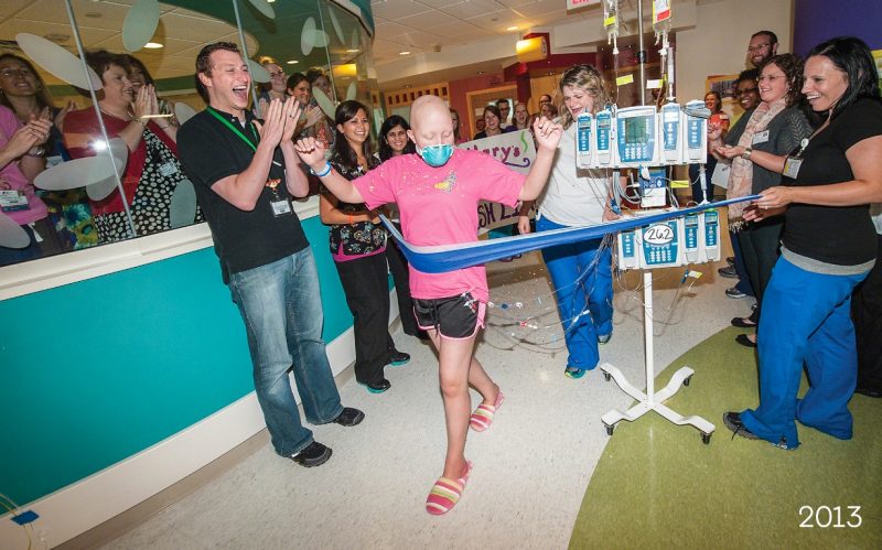 Three-time cancer survivor Hillary Husband set for another St. Jude ...