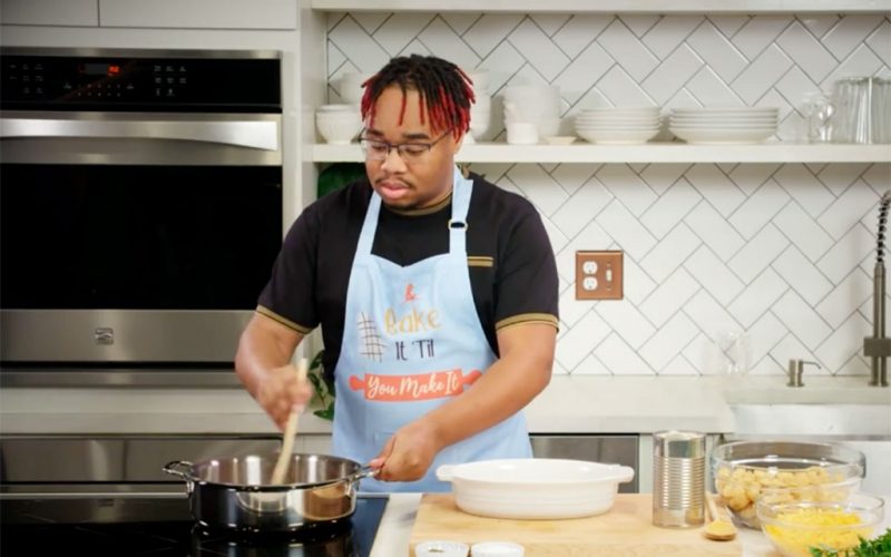 Cooking with Javon: tater tot casserole - St. Jude Inspire | St. Jude Children's Research Hospital